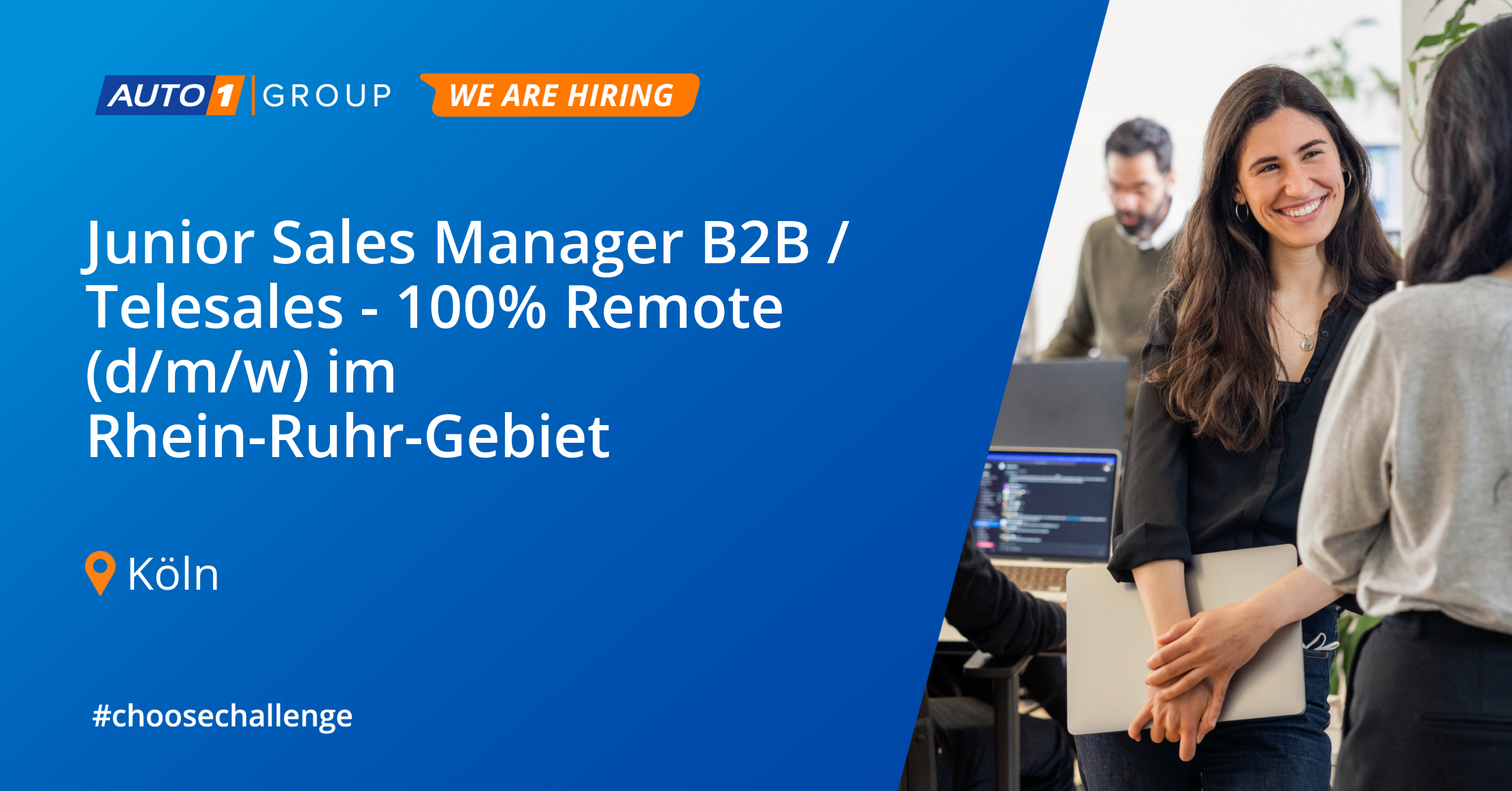 Junior Sales Manager B2B / Telesales - 100% Remote (d/m/w) im Rhein ...